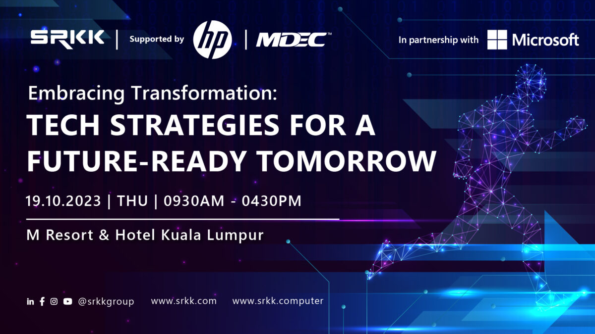 Tech Strategies for a Future Ready Tomorrow Event - SRKK